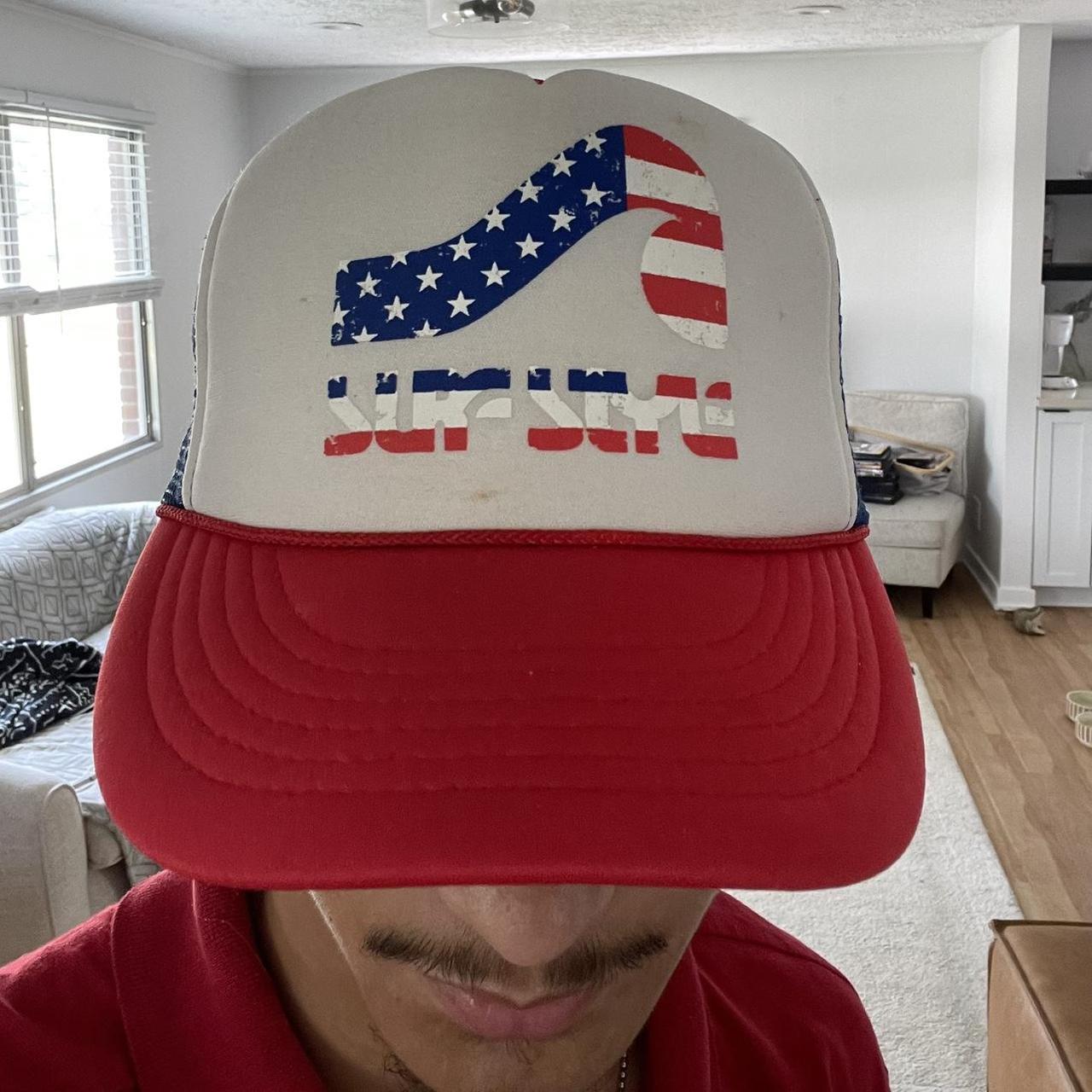 Vintage U.S.A Surf Style Hat This cool trucker hat... - Depop