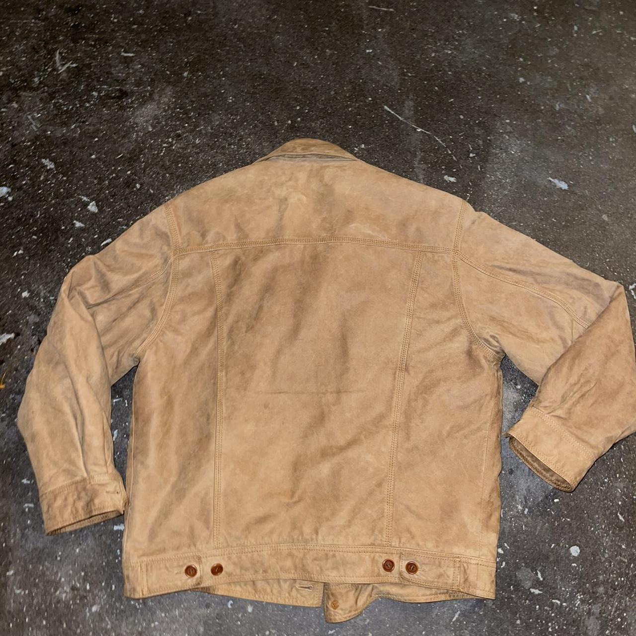 Vintage facconable double front pocket bomber jacket... - Depop
