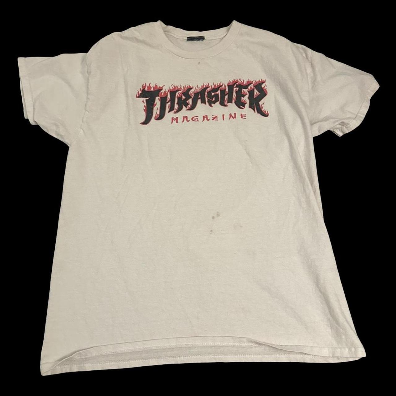 Thrasher shirttt classic🔥🔥 Tags gone bit like a... - Depop