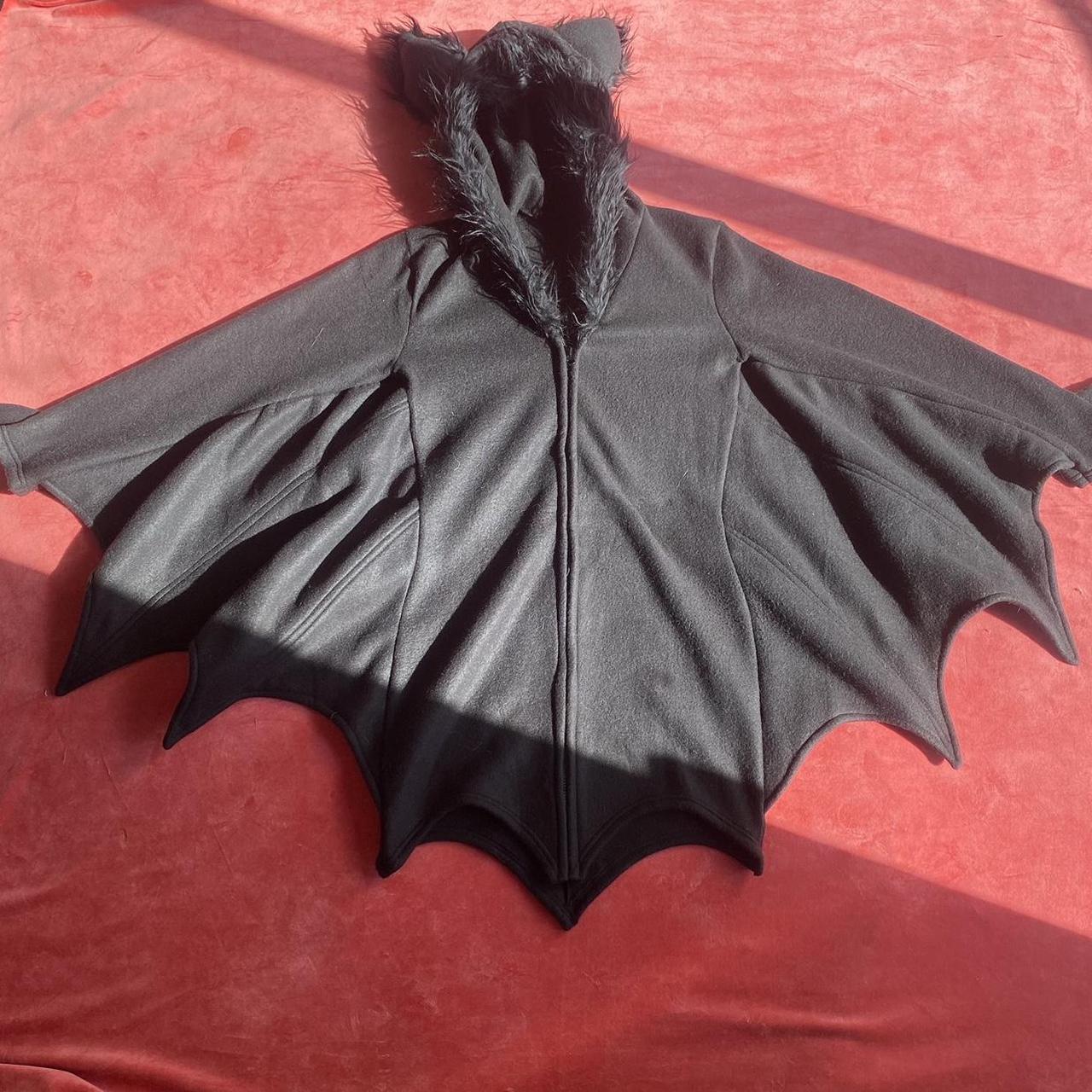 Halloween Bat jacket full-zip Leg Avenue... - Depop