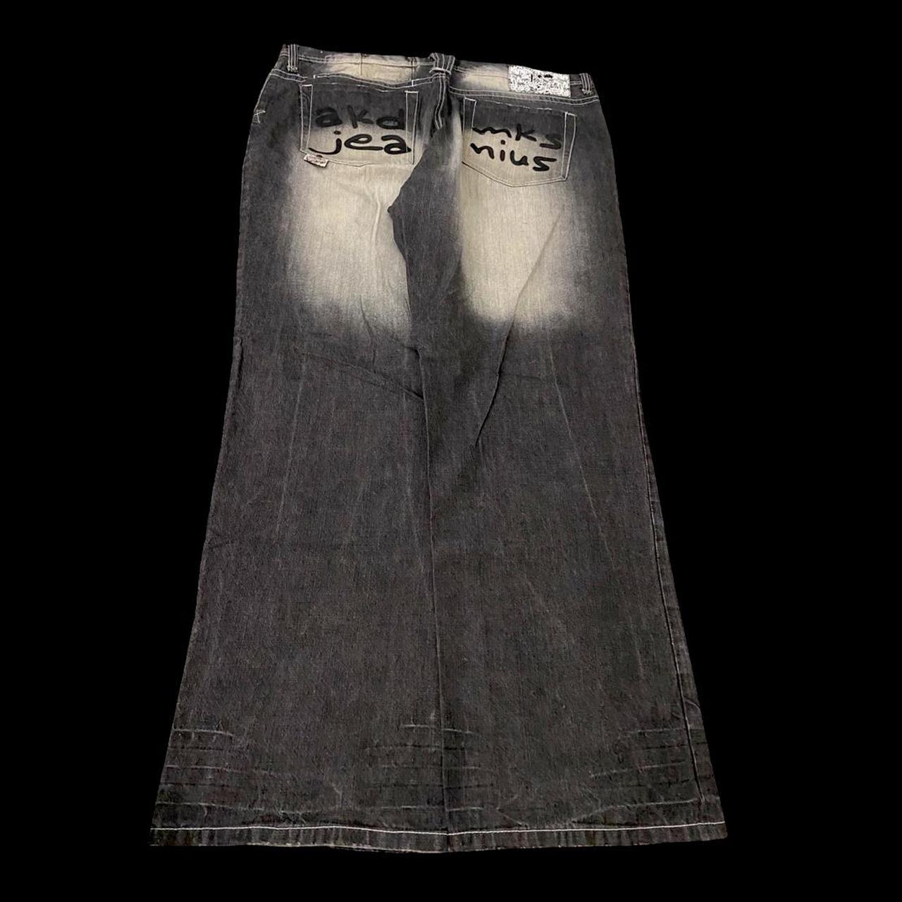 crazy pair of black and white faded akamekis/akdmks... | Depop