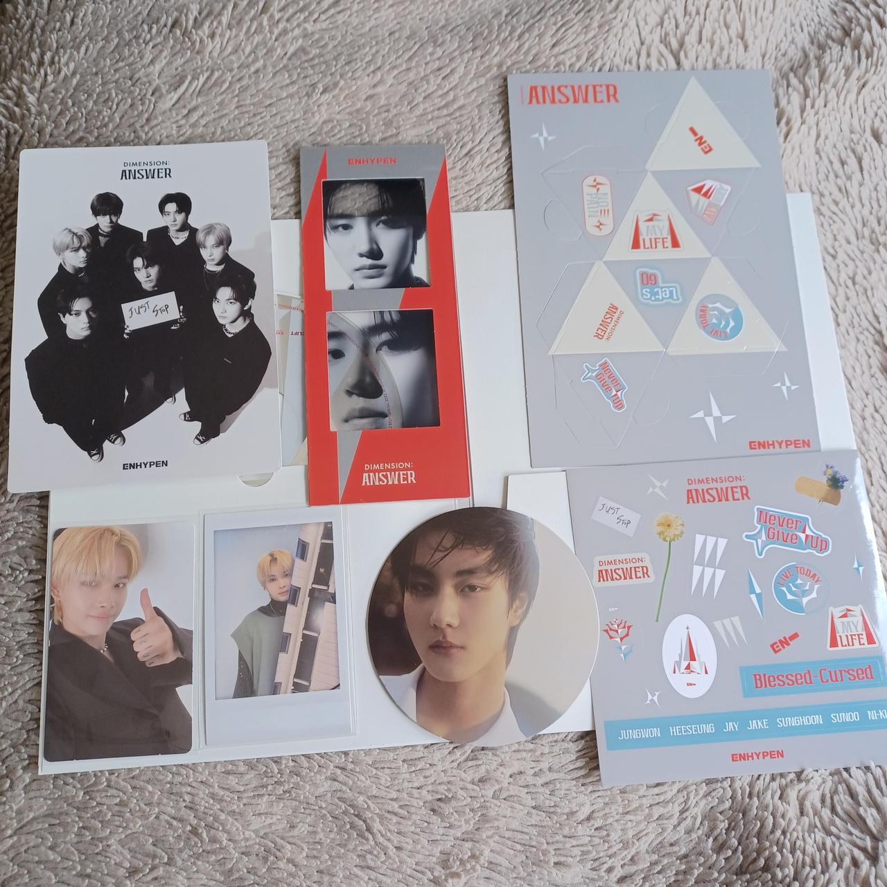 ENHYPEN - THE 1ST FULL REPACKAGE ALBUM DIMENSION :... - Depop