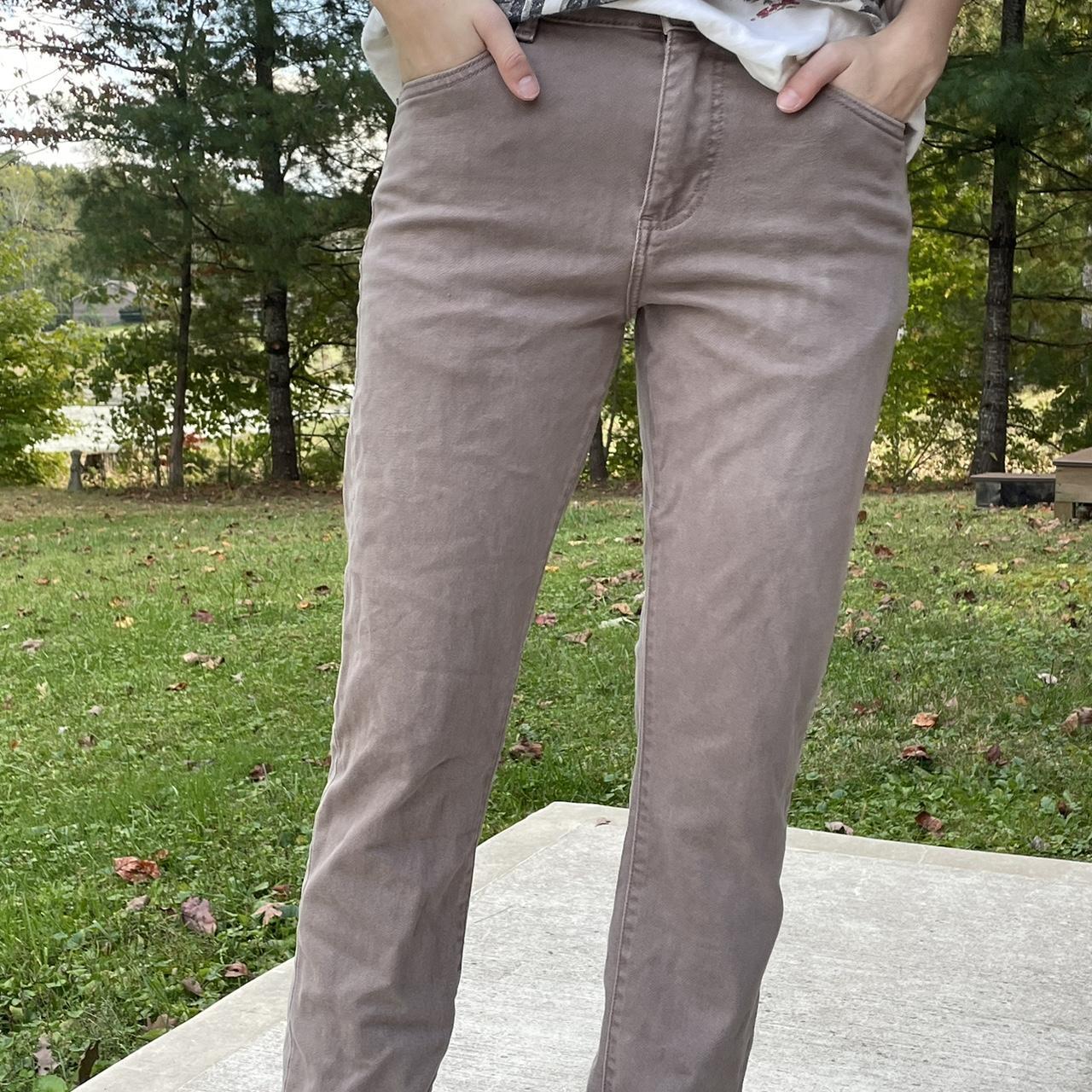 DL1961 Brown Jeans mens size 30x28 model is 5’6 115... - Depop