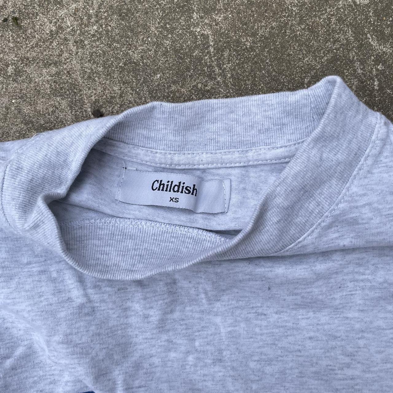 2022 grey Childish tee Rare merch piece as TGF are... - Depop