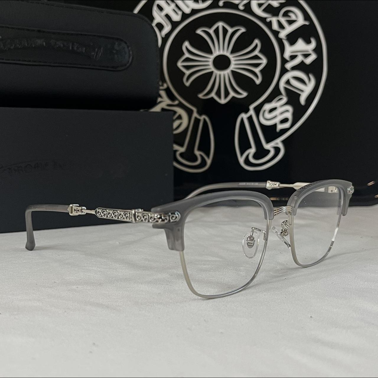 Chrome Hearts Glasses Not Prescription Blue Light Depop