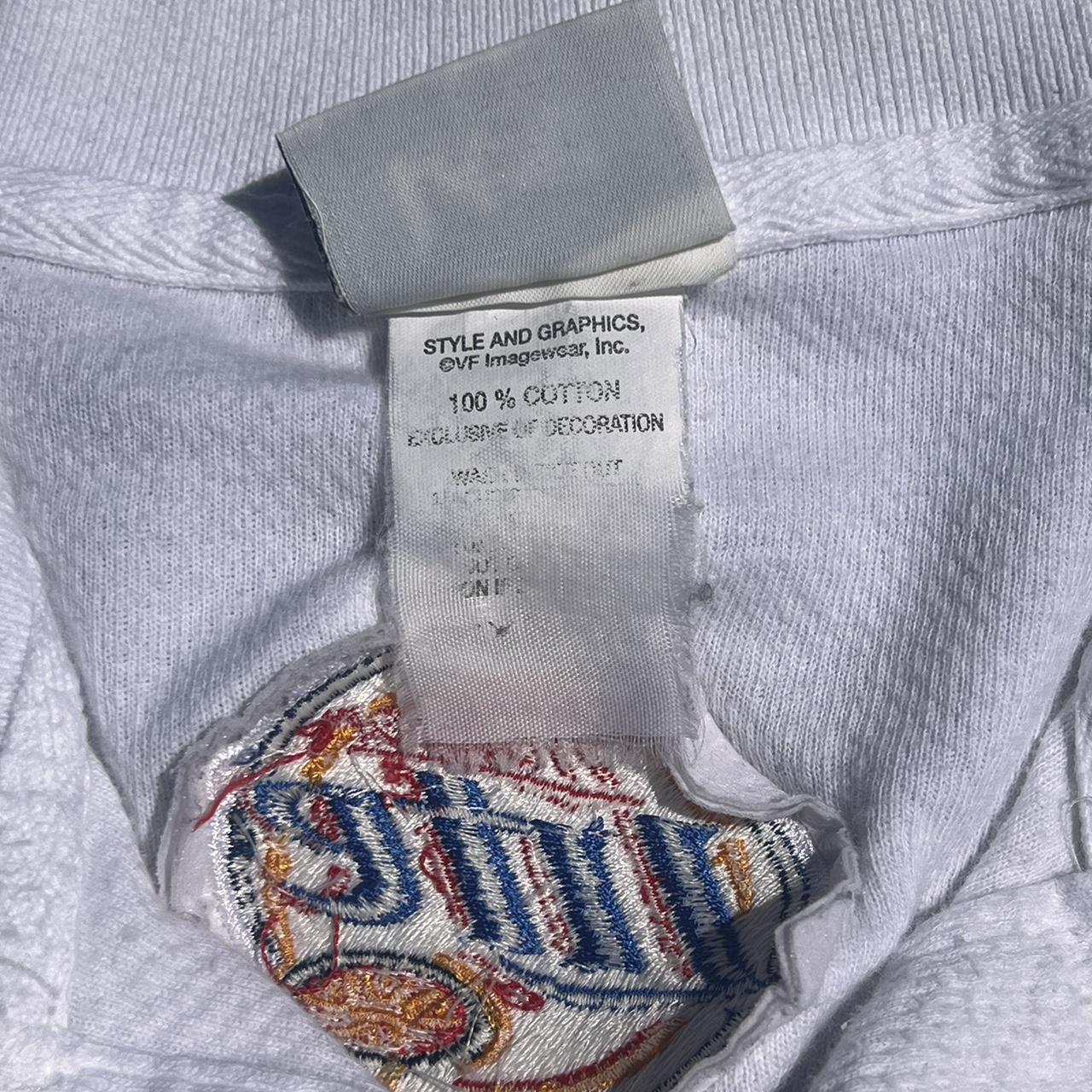 White 49ers/miller light polo prestige condition... - Depop