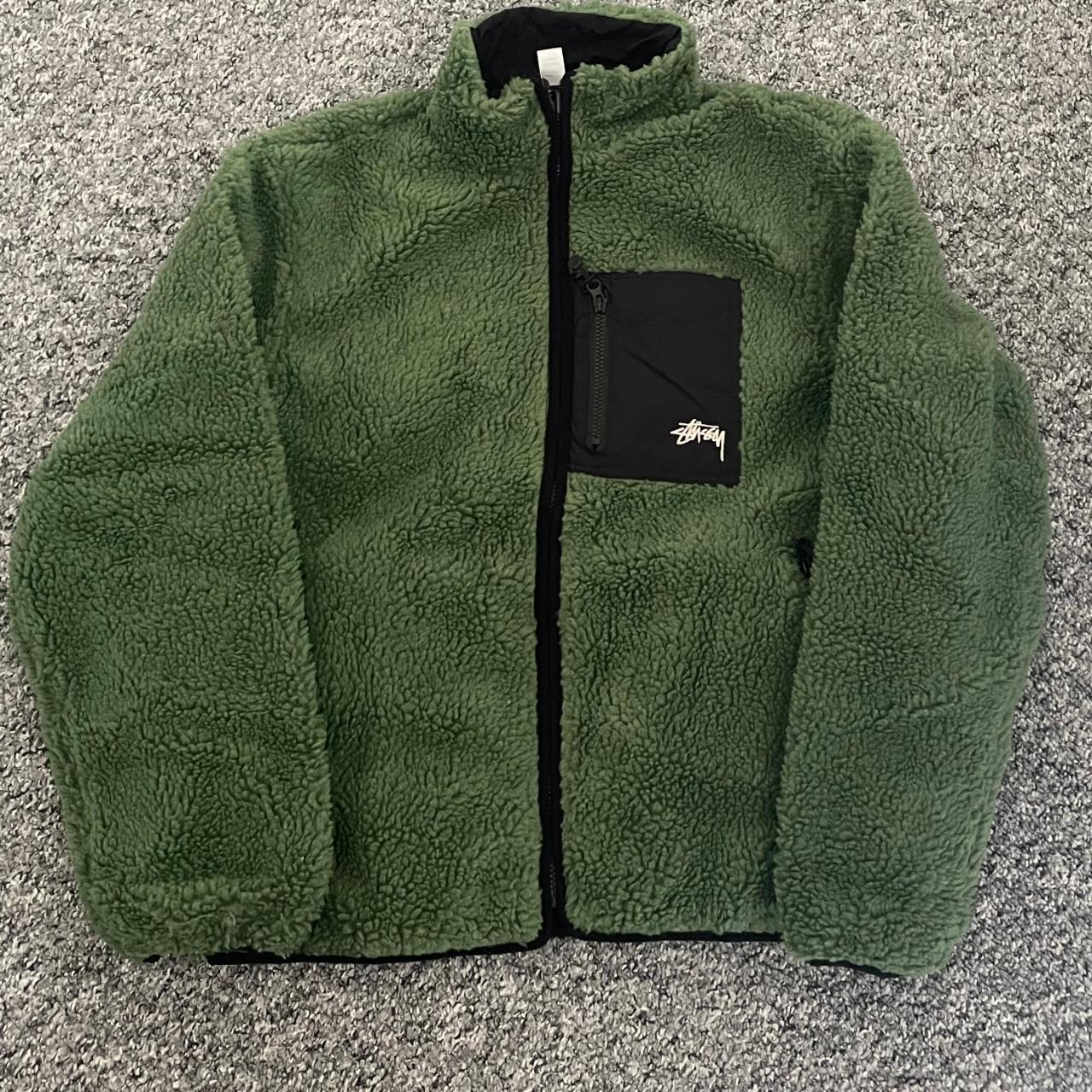 Stussy 8 Ball Sherpa Fleece Size Large And... - Depop
