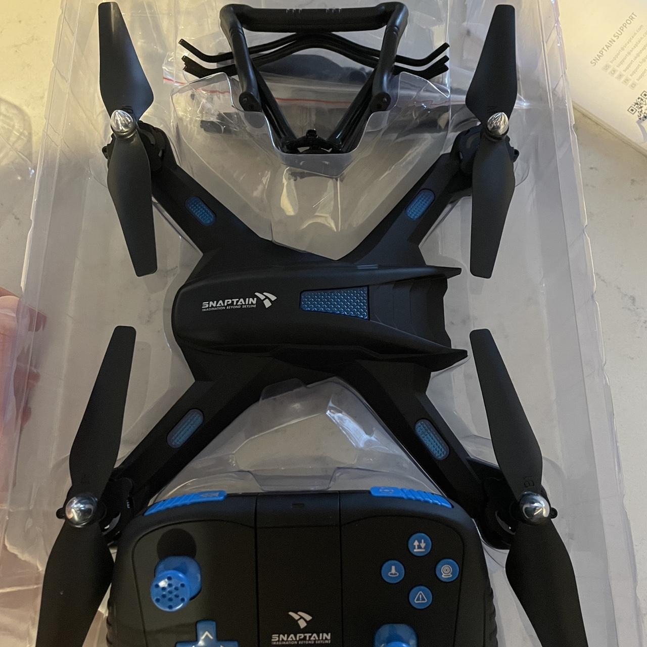 Snaptain s5c 4 axis drone Black and blue with... - Depop