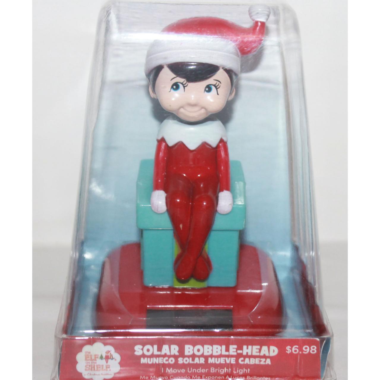 The Elf on the Shelf 5" Christmas Solar Bobble Head... - Depop