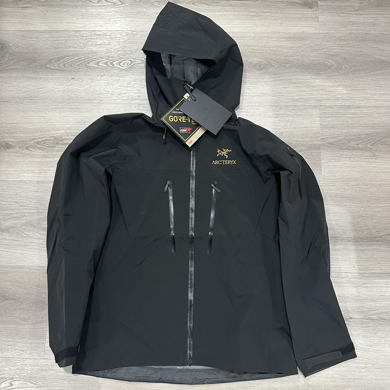 Arc'teryx Alpha SV Jacket 24K Black Gold Brand New... | Depop