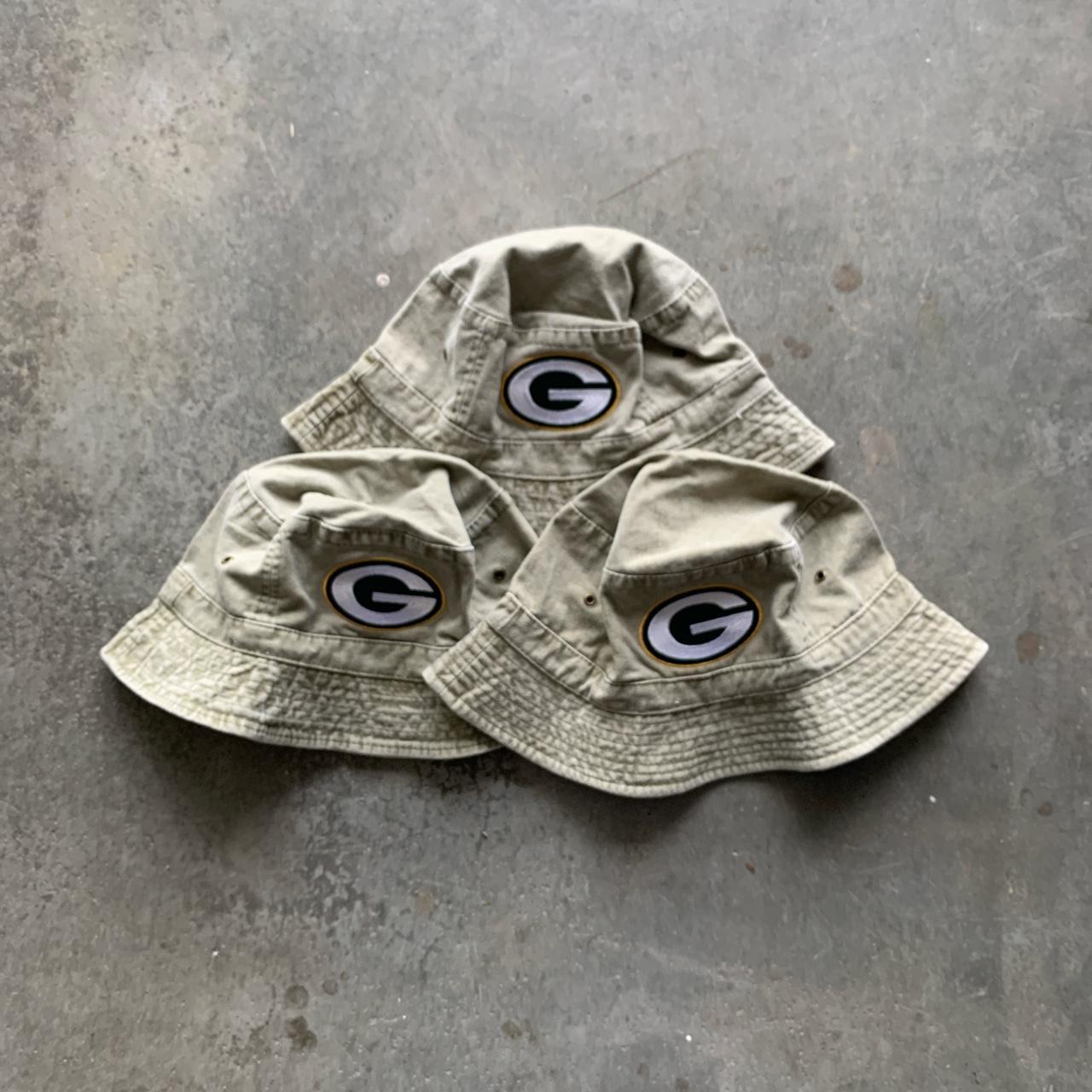 3 Green Bay Packers Bucket Hats Never Worn Can buy... - Depop
