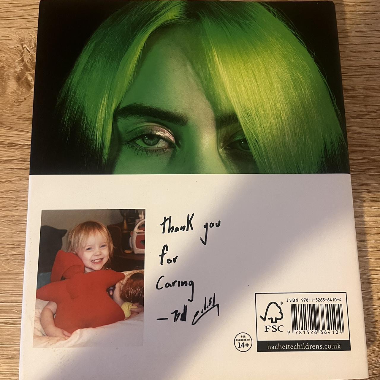 ‘Billie Eilish’ by- Billie Eilish book. Perfect... - Depop
