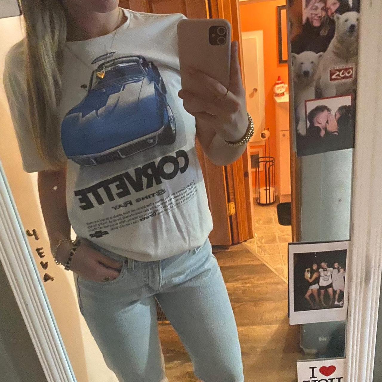 Corvette Stingray graphic tee cars | Depop