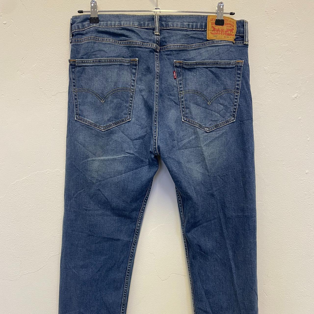 Levi 505 W36 L32 Blue Jeans Brand - Levi 505 Waist... - Depop