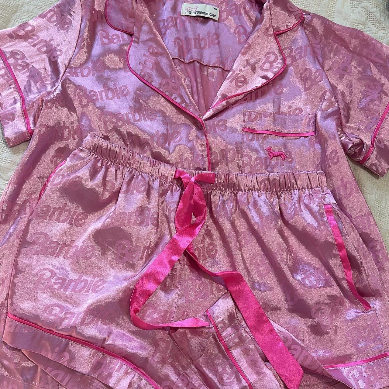 limited edition !!! barbie peter alexander satin set... - Depop