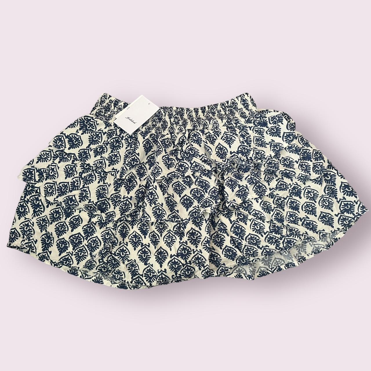 Subdued ruffle skirt (never worn, tag still on, no... - Depop