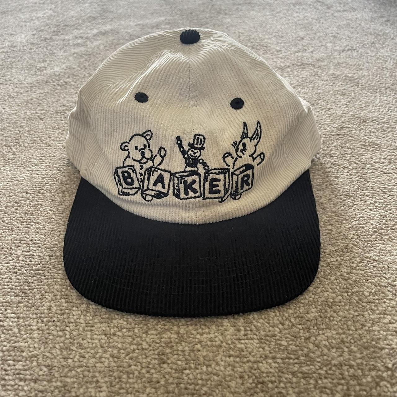 Baker skate hat Super cute black and white... - Depop