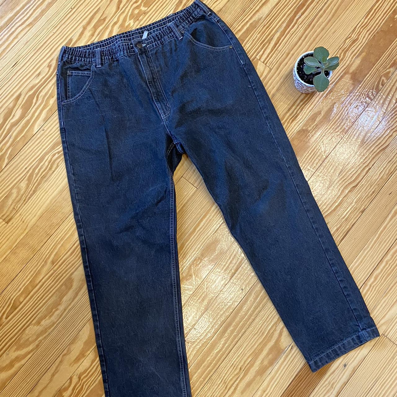 Haband Mens Black Jeans Depop