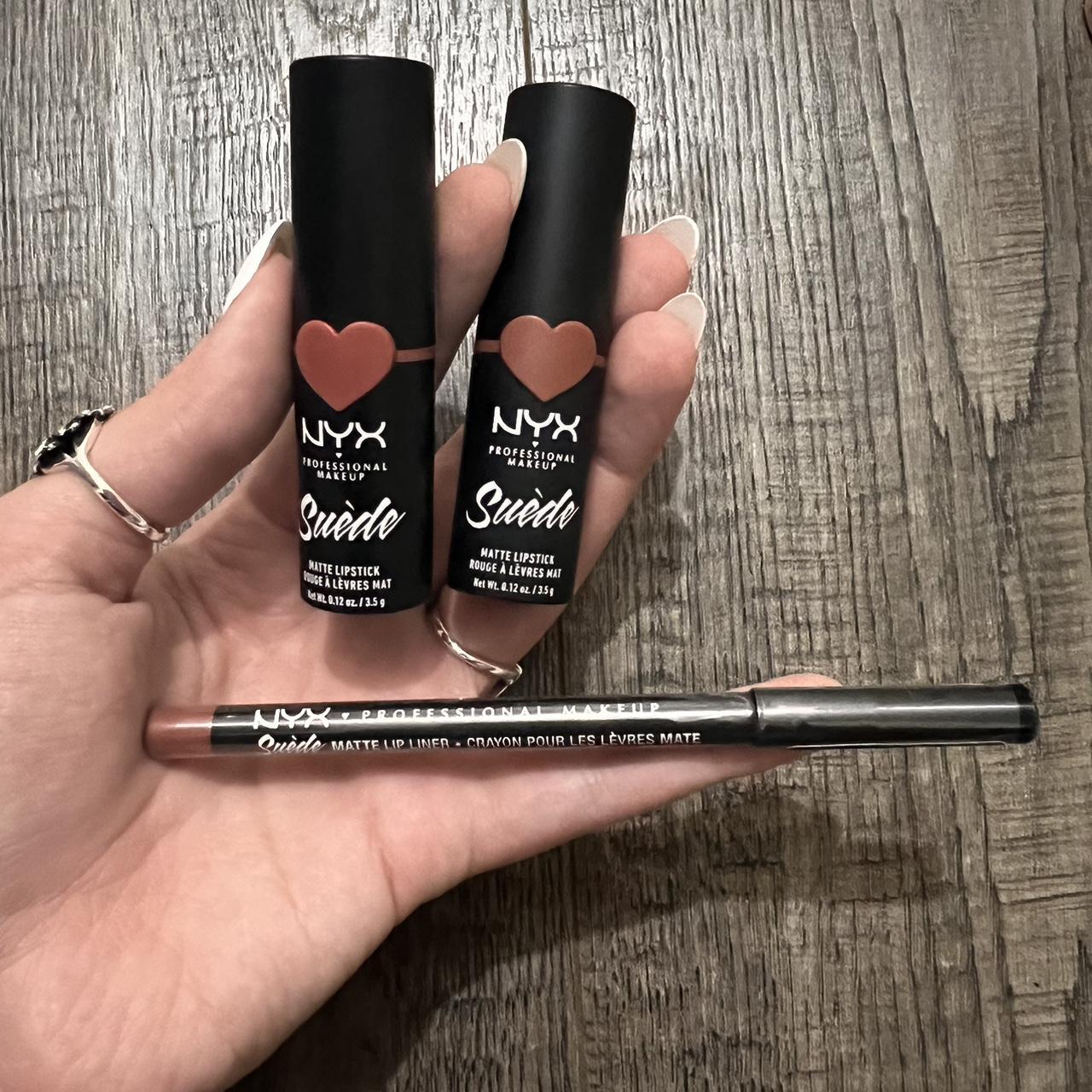 This NYX suede matte lip bundle is brand new! The... - Depop