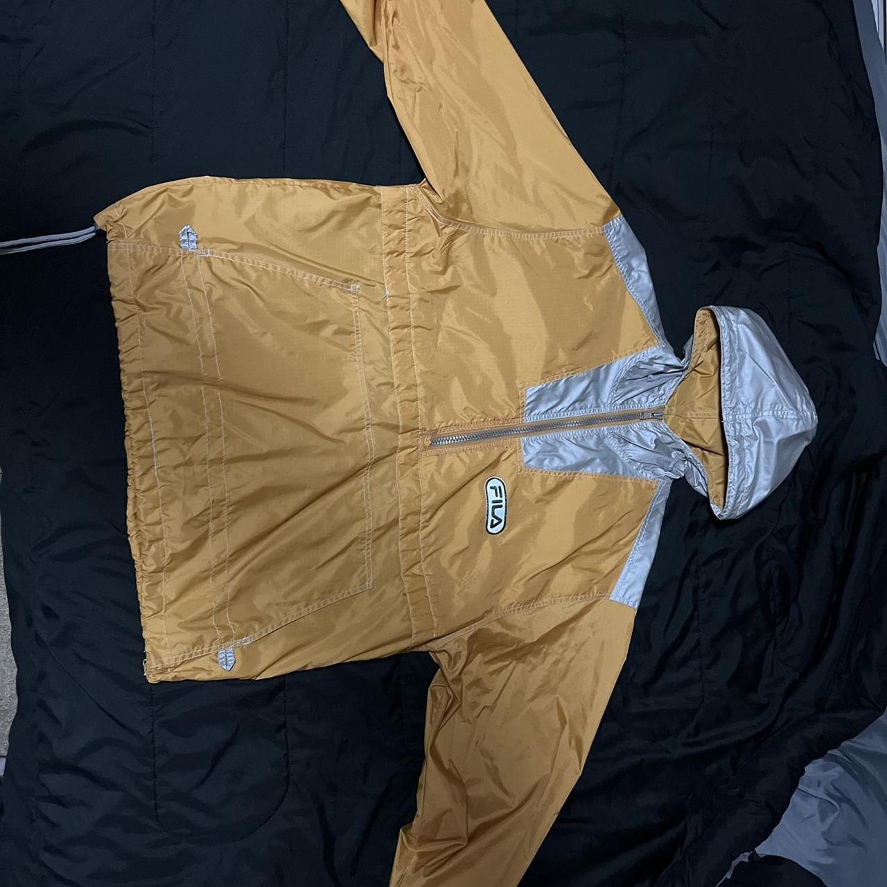 Vintage FILA shell jacket. Fits big - Depop