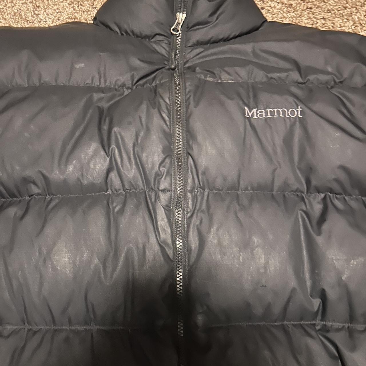 marmot puffer jacket #winter #y2k #streetwear - Depop