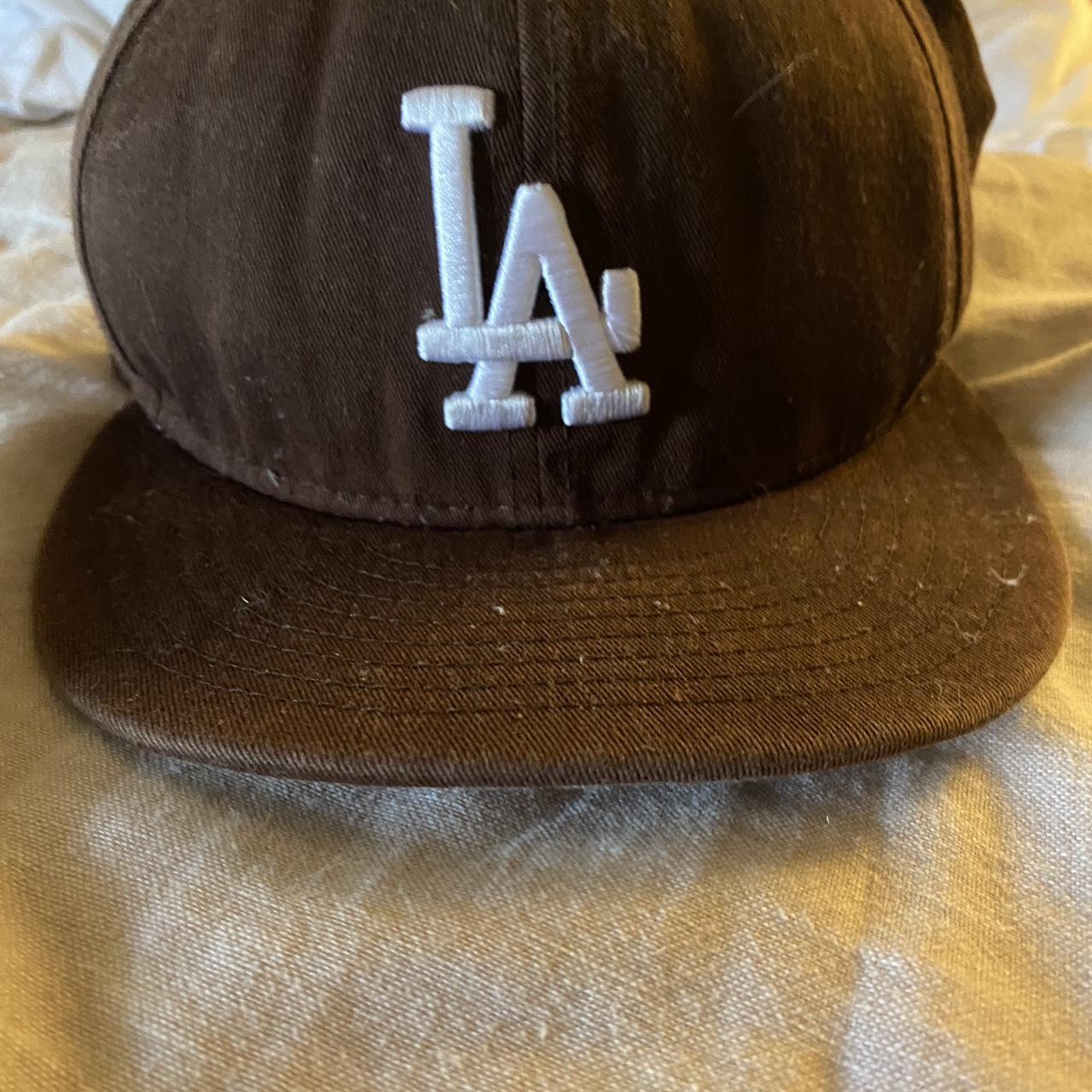 LA baseball flat cap trendy, and comfortable, - Depop