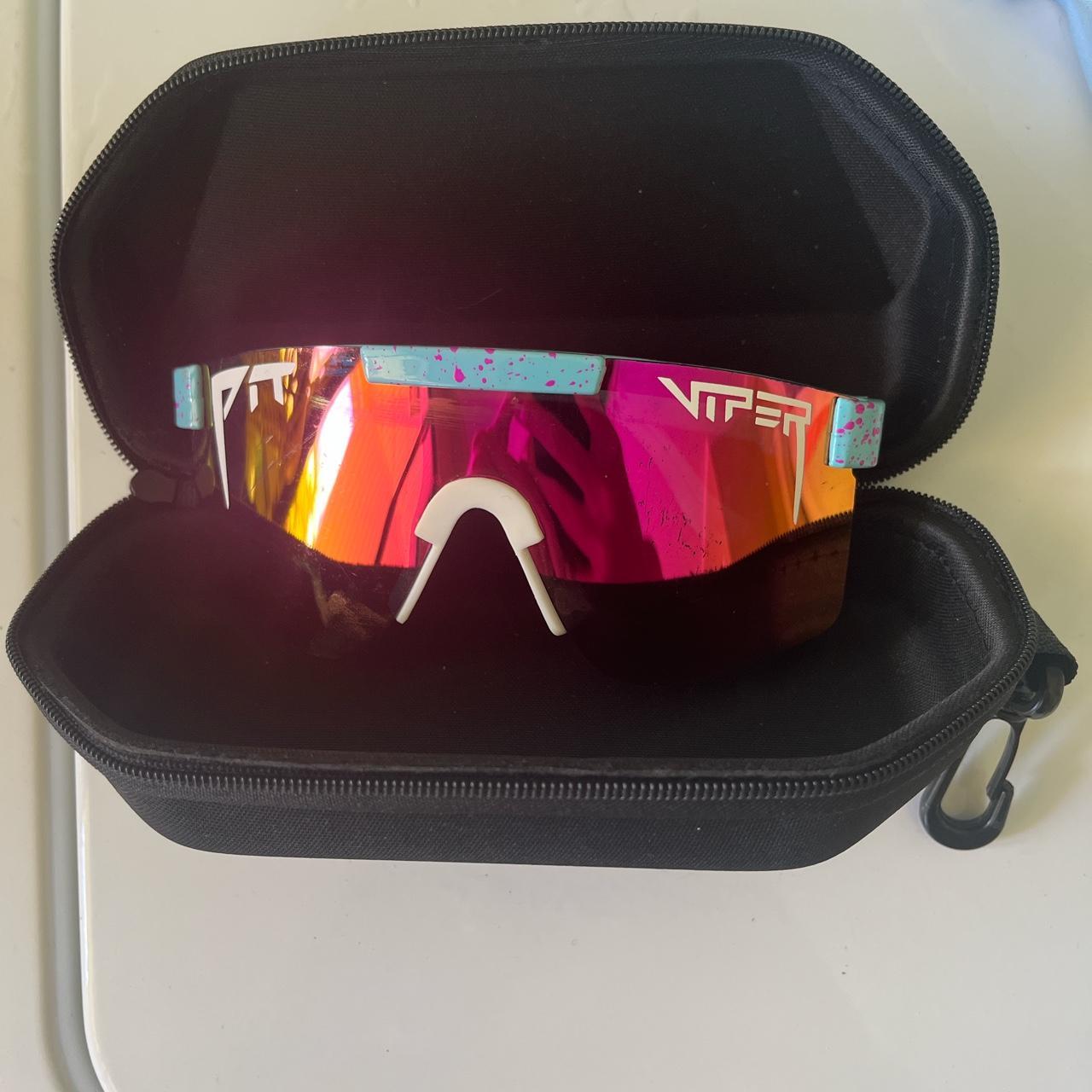 men pit viper aerobic sunglasses small scratches on... - Depop