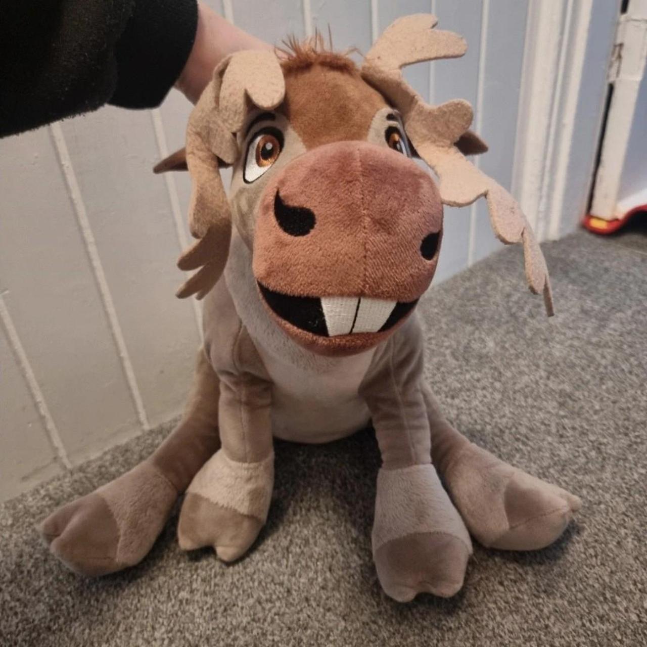 Frozen Sven Donkey. No marks #Disney #disneyplush... - Depop