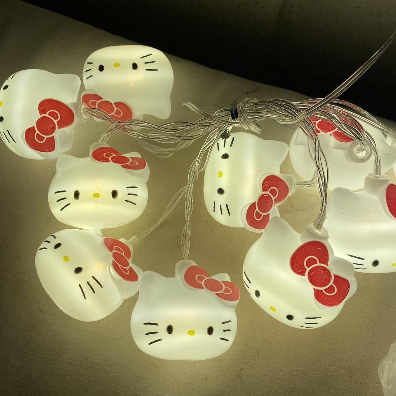 Hello Kitty String Light, Xmas light USB... - Depop