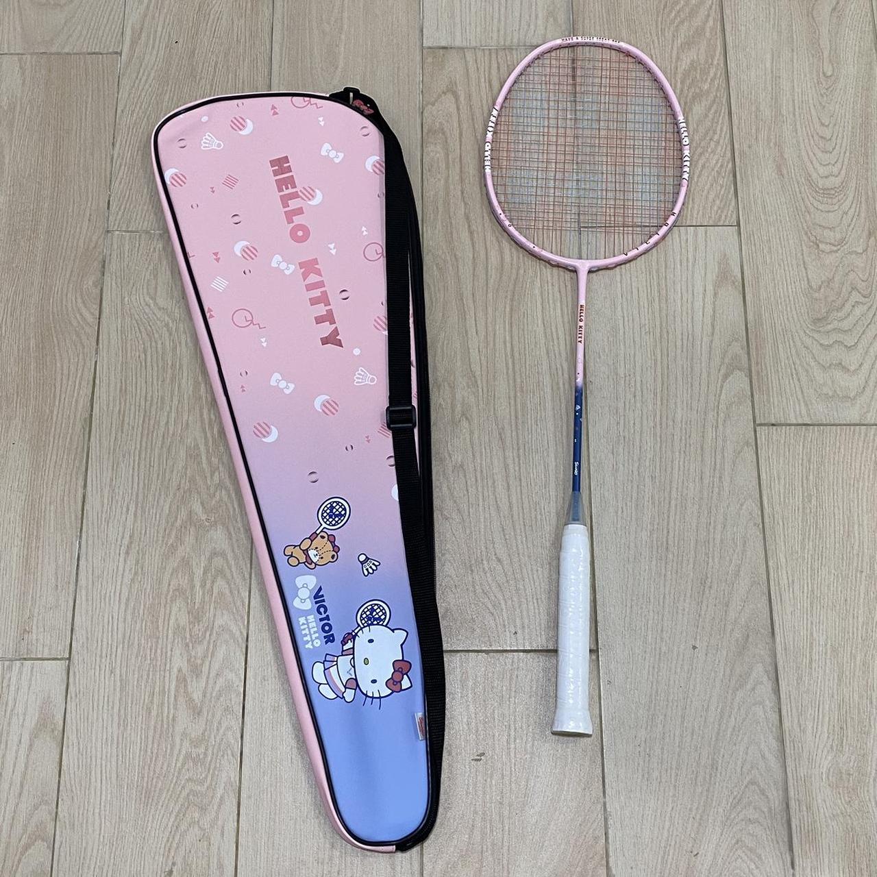 Restock Victor x Hello Kitty Thruster Badminton... - Depop