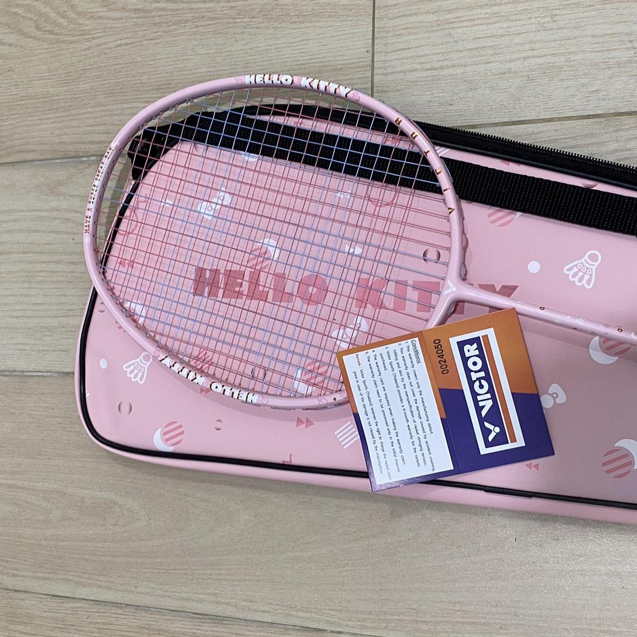 Restock Victor x Hello Kitty Thruster Badminton... - Depop
