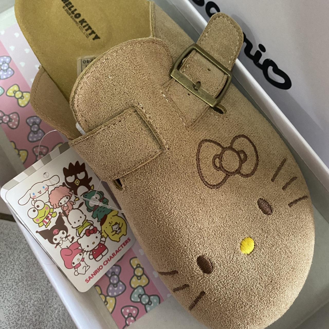 Hello Kitty Clog Sandals Birkenstock styles Clogs... | Depop