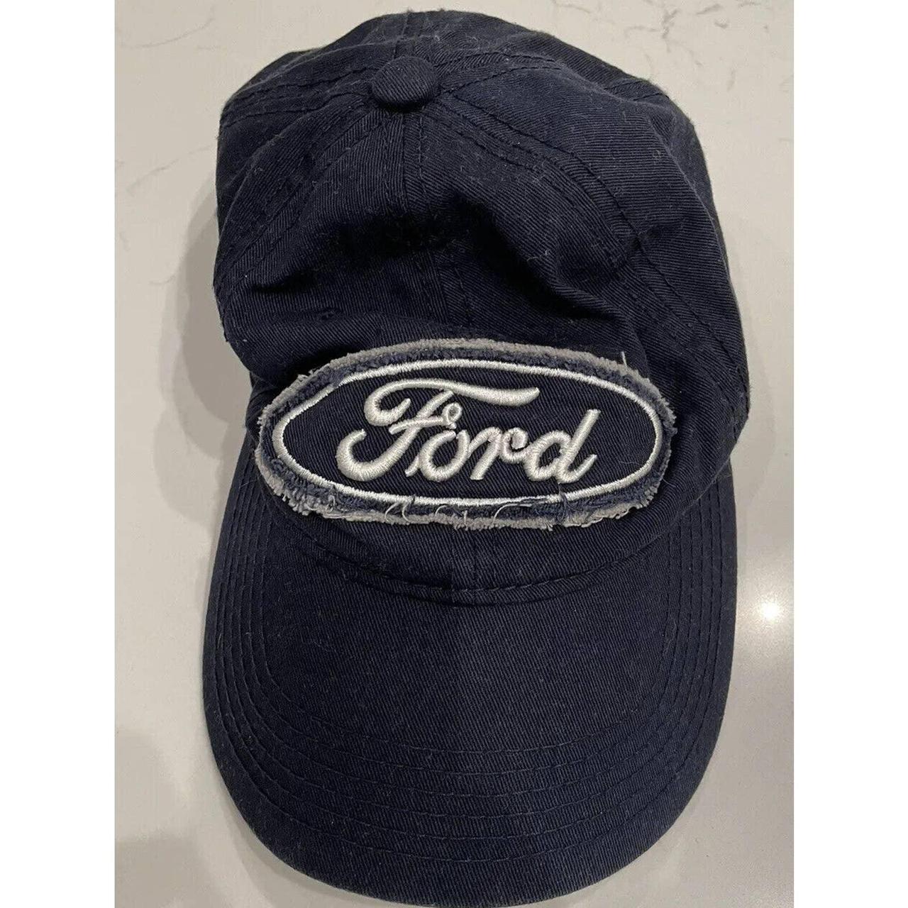 Official Blue Ford Hat With Clasp Strap. Please... - Depop