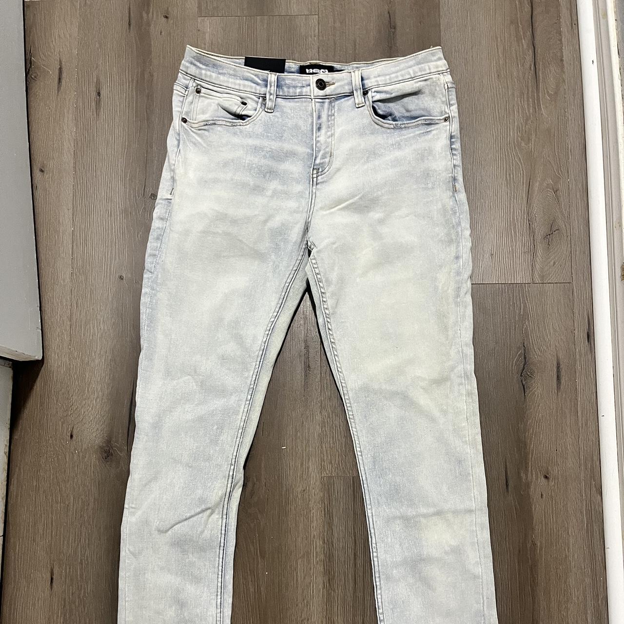 RSQ Stone Washed Slim Taper Jeans 32x34 Brand New,... - Depop