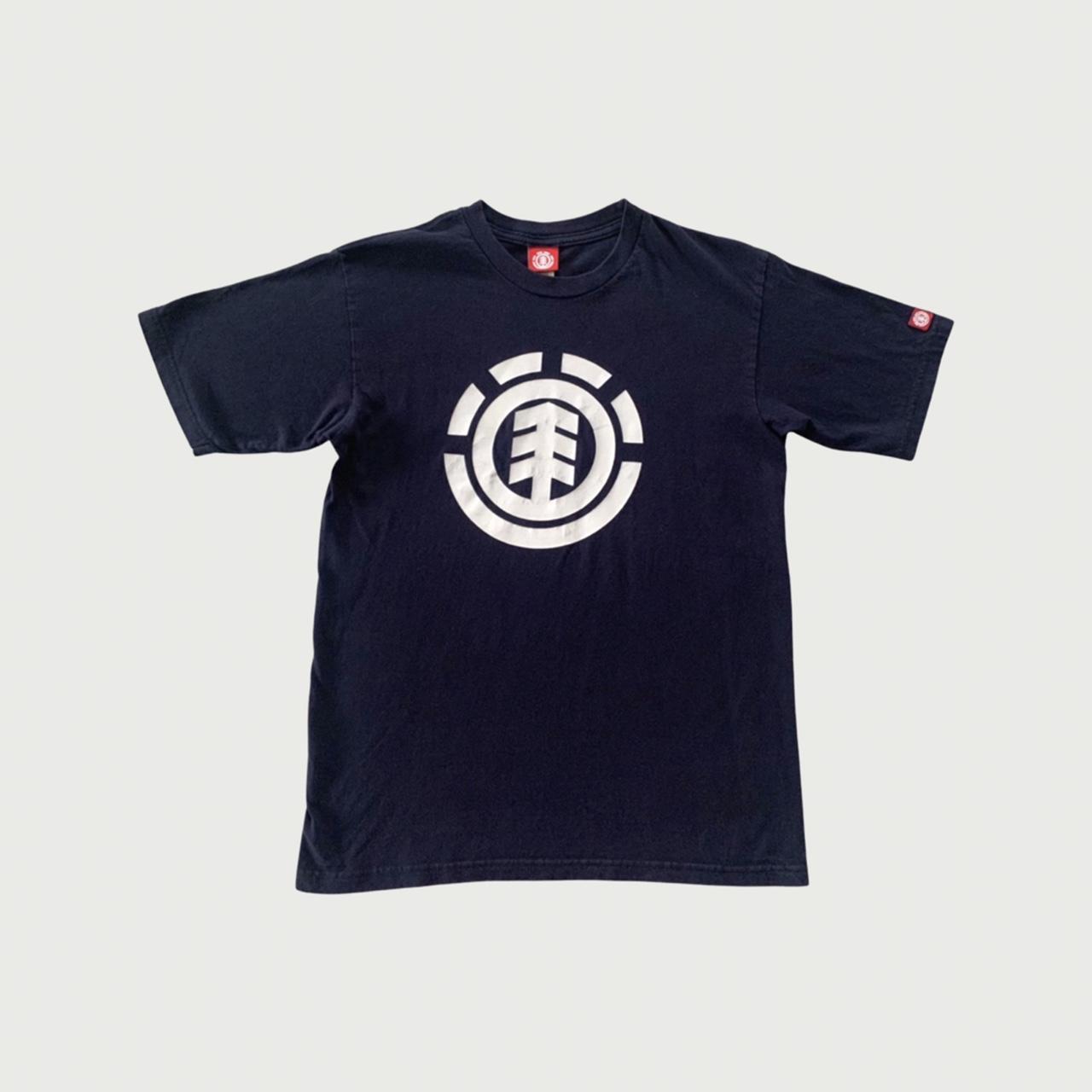 Navy Element Tshirt ☠︎ Pre loved condition with some... - Depop