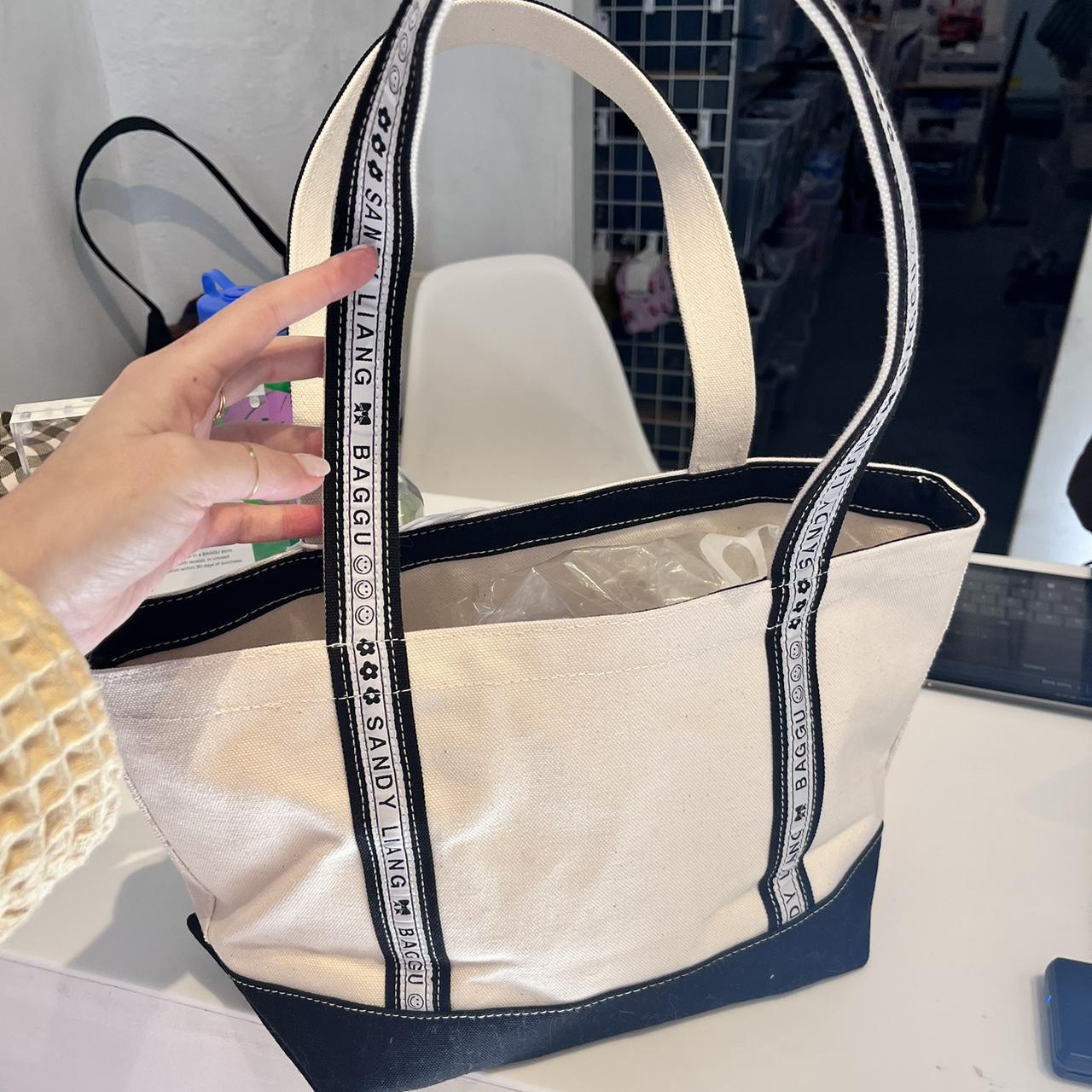 Sandy liang baggu canvas bag. Still in bag with tags... - Depop
