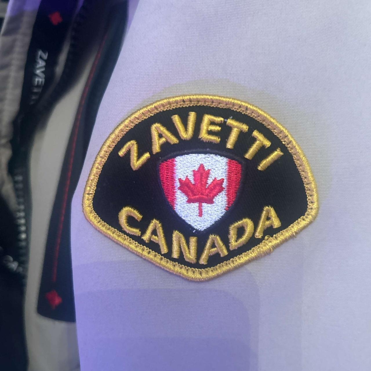 cream zavetti canada coat size medium very good... - Depop