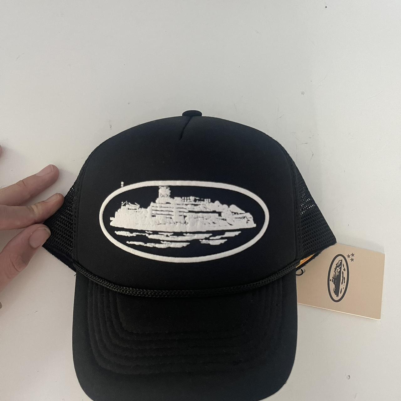 CRTZ PUFF PRINT TRUCKER CAP BLACK. The holy grail... - Depop