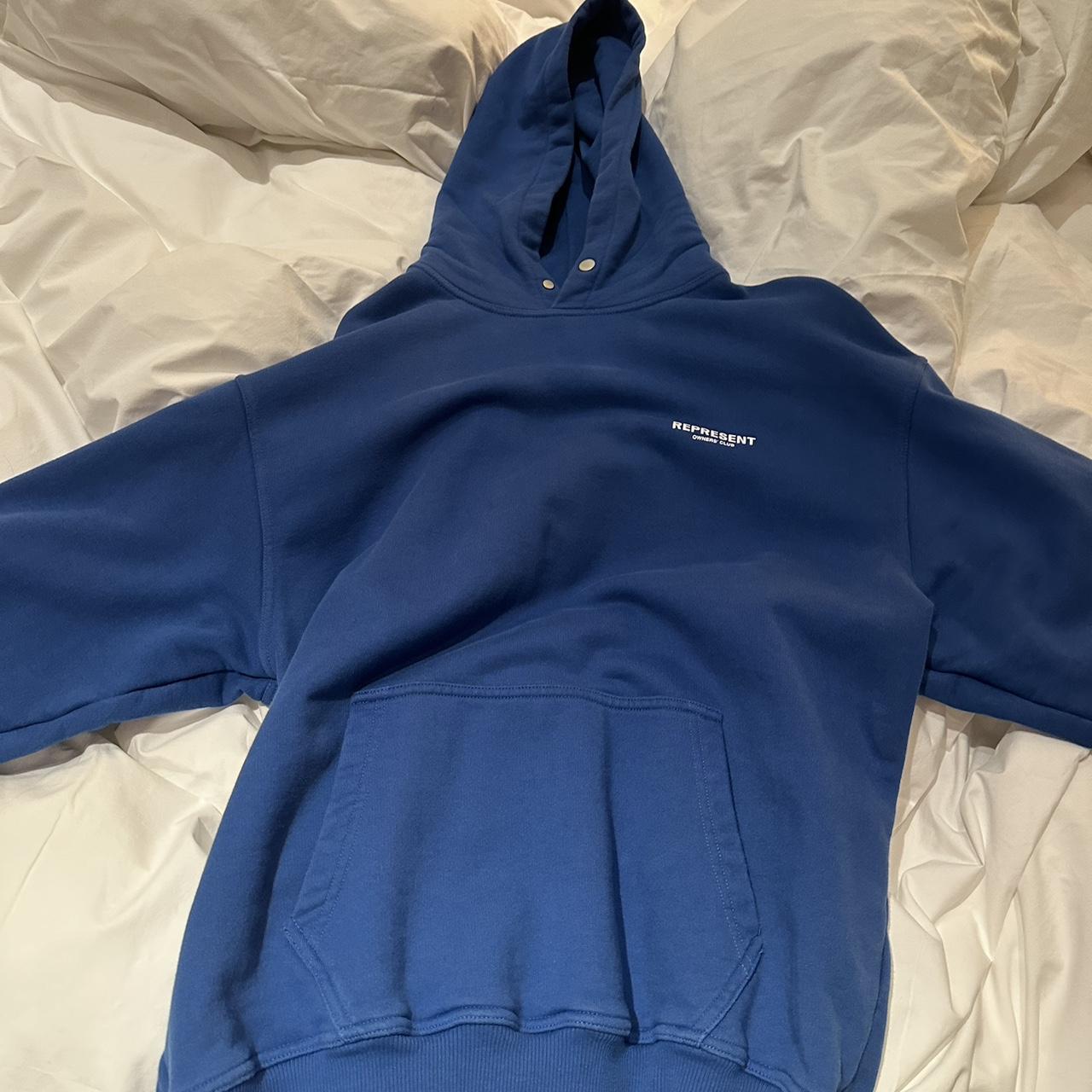 Blue represent hoodie - Depop
