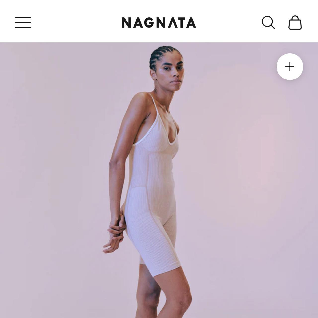 NAGNATA all in suit - cream/beige. Hardly worn,... - Depop