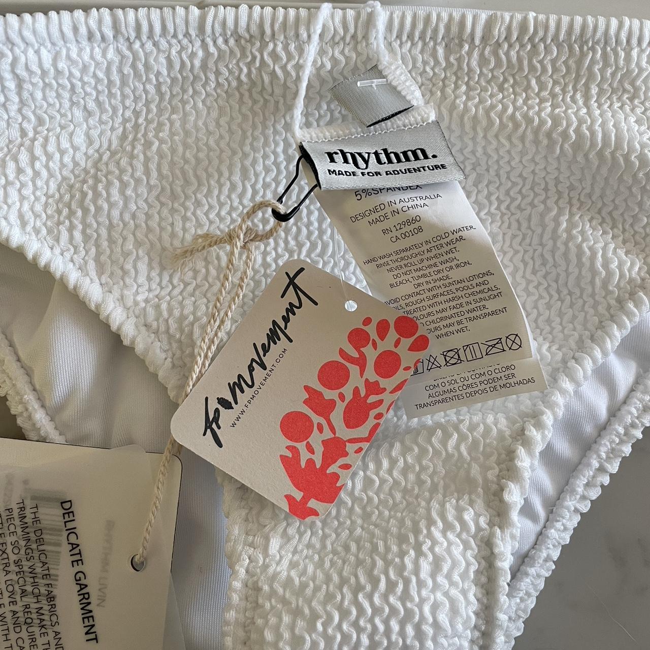 Women's White Bikini-and-tankini-bottoms | Depop
