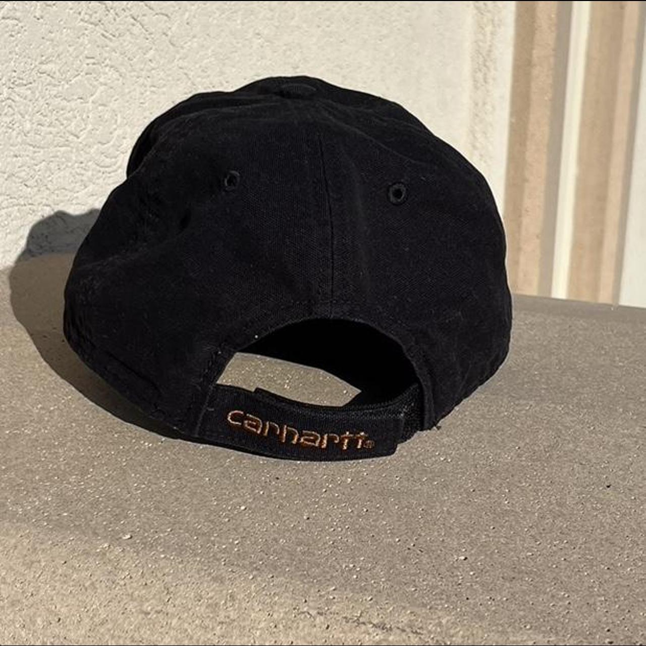Carhartt Men's Black Hat | Depop