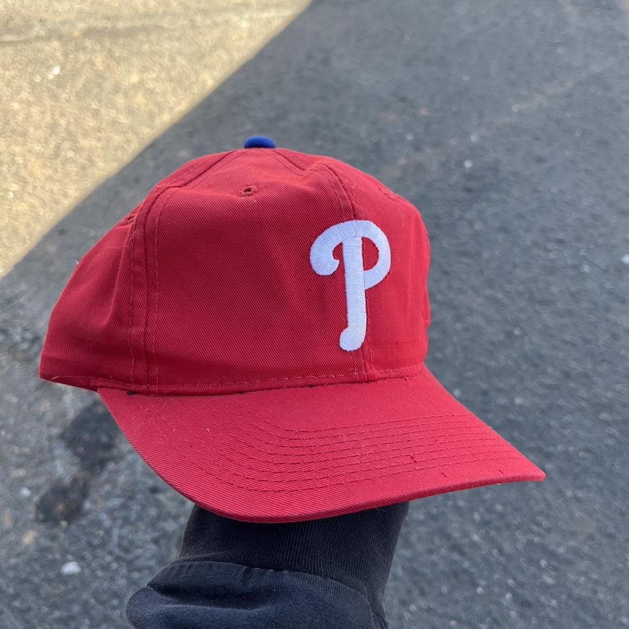 Vintage Phillies Logo Hat Good condition #vintage... - Depop