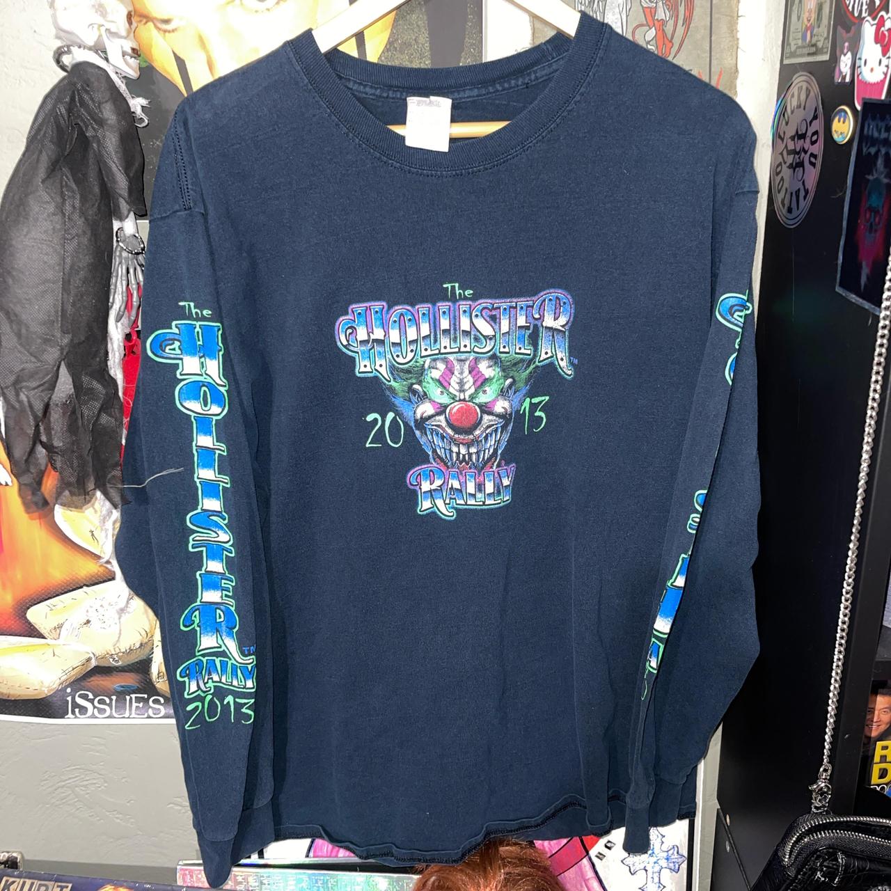 Y2K clown long sleeve. Size large - Depop