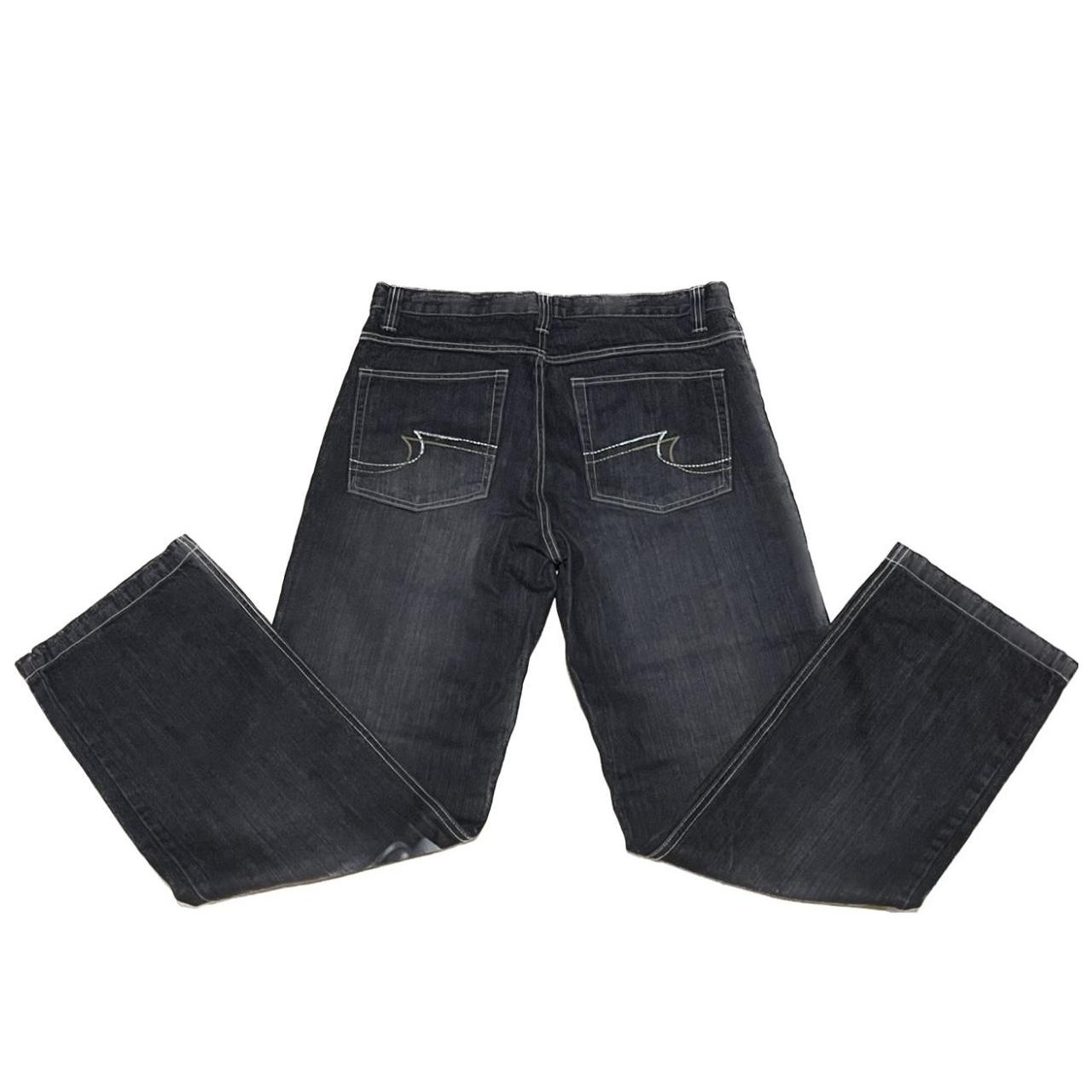 Lot29 Vintage Designer Black Denim Jeans (no button) - Depop