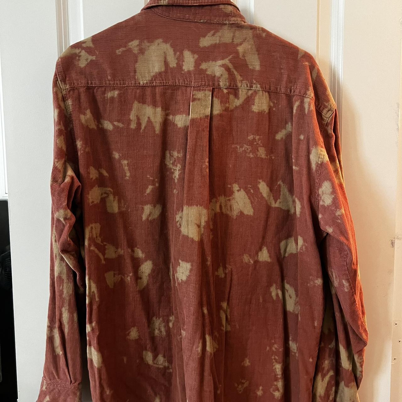 Tye-dye Button Up - Depop