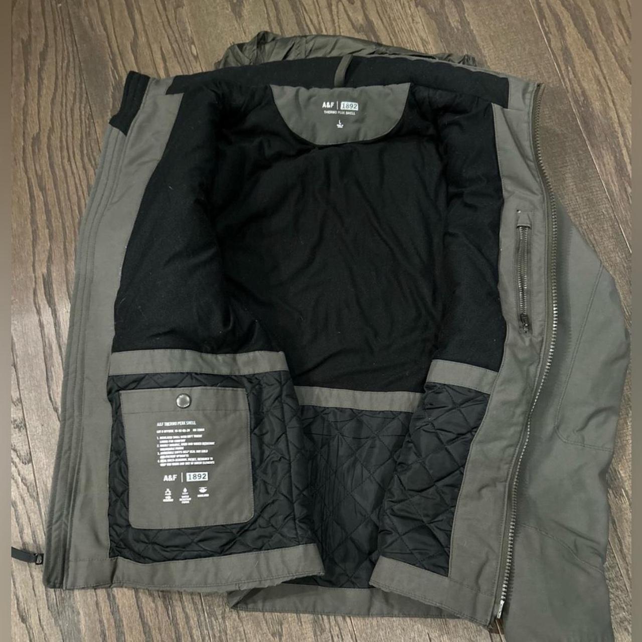 Abercrombie & Fitch Thermo Peak Soft Shell... | Depop