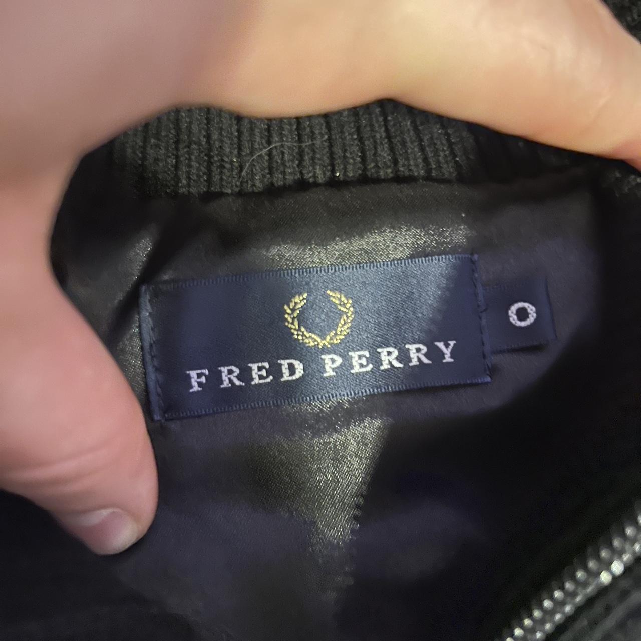Brand - Fred perry Size - medium Black with navy... - Depop