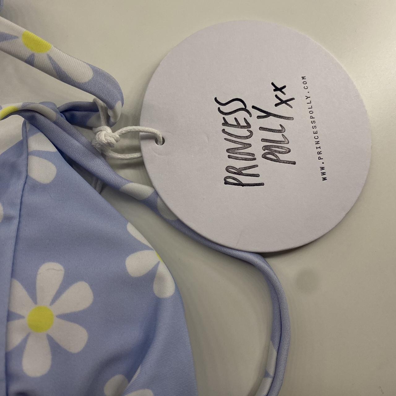 Princess Polly Women's Blue and Yellow Bikinis-and-tankini-sets | Depop