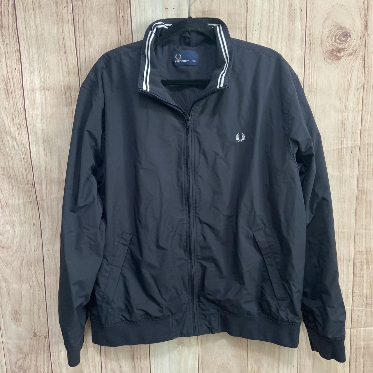 Fred Perry Full Zip Windbreaker Jacket Men’s 2 XXL... - Depop